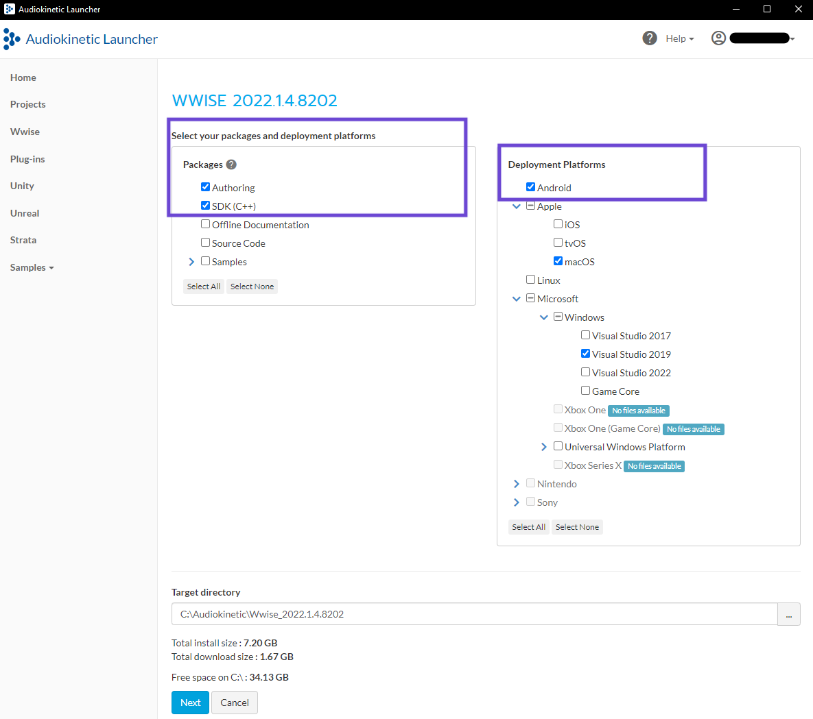 Wwise Unity Setup for Magic Leap 2 | MagicLeap Developer Documentation