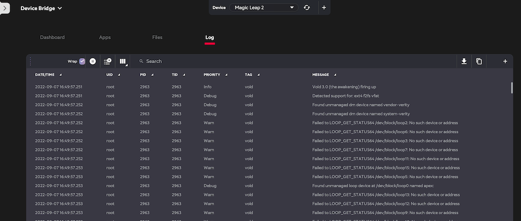 Device Bridge | MagicLeap Developer Documentation