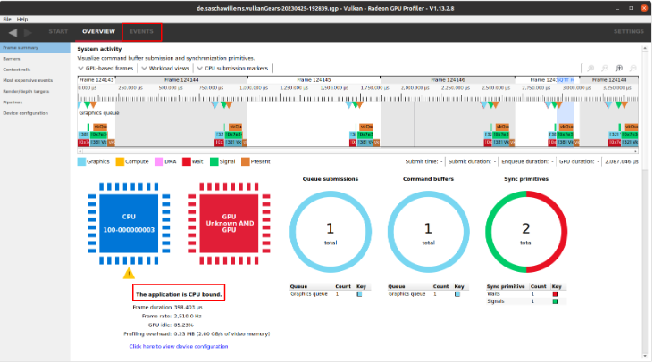 Radeon GPU Profiler | MagicLeap Developer Documentation