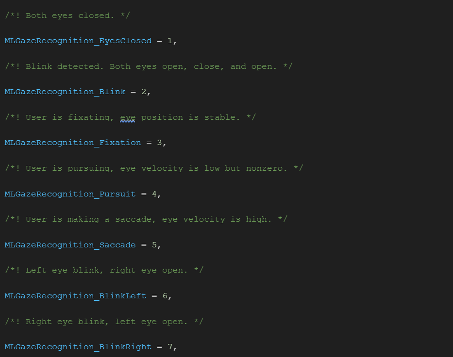 Eye Tracking | MagicLeap Developer Documentation