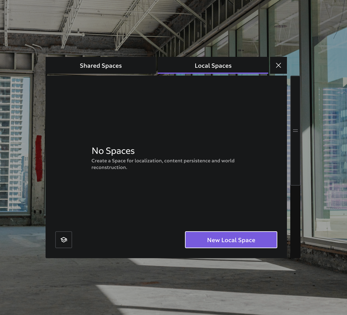 Spaces Application | MagicLeap Developer Documentation