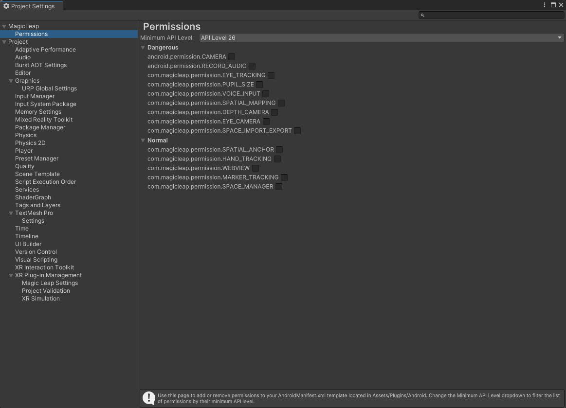 Requesting Permissions | MagicLeap Developer Documentation Requesting Permissions | MagicLeap Developer Documentation