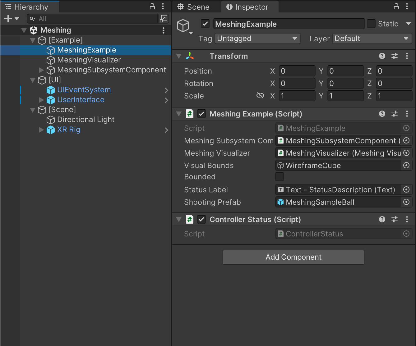 Meshing | MagicLeap Developer Documentation
