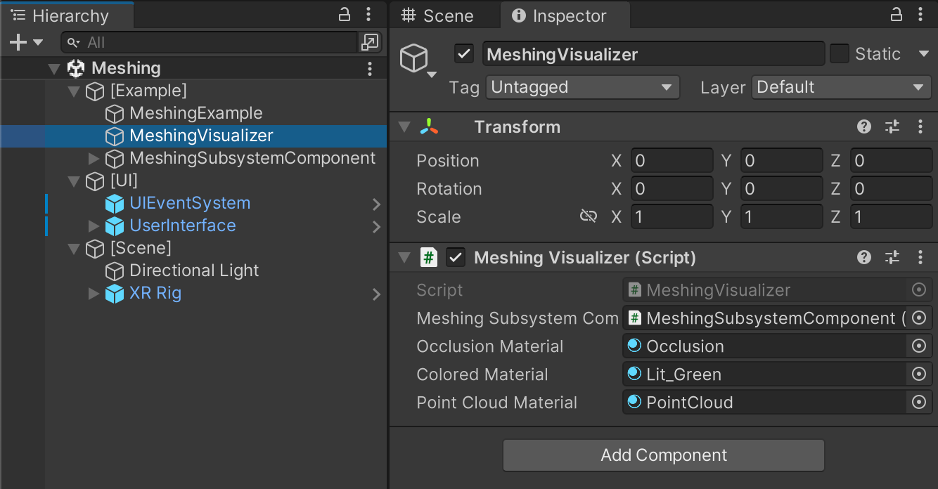 Meshing | MagicLeap Developer Documentation