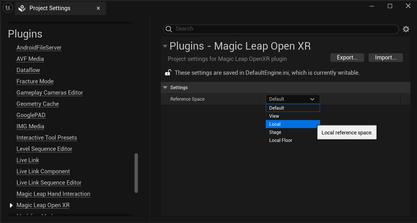 Magic Leap OpenXR | MagicLeap Developer Documentation