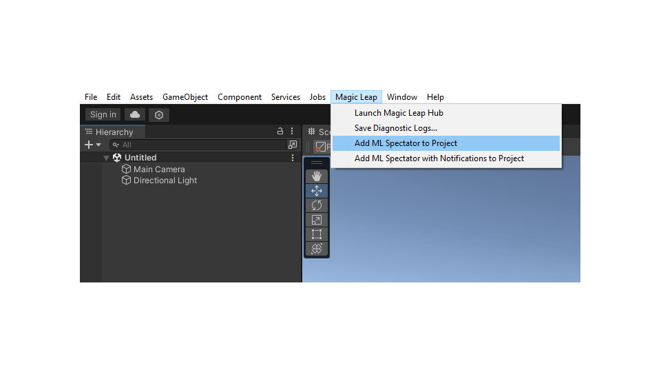 How to Install the Magic Leap Spectator Unity Package | MagicLeap Developer Documentation