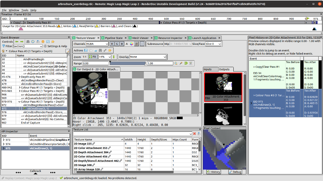 RenderDoc | MagicLeap Developer Documentation