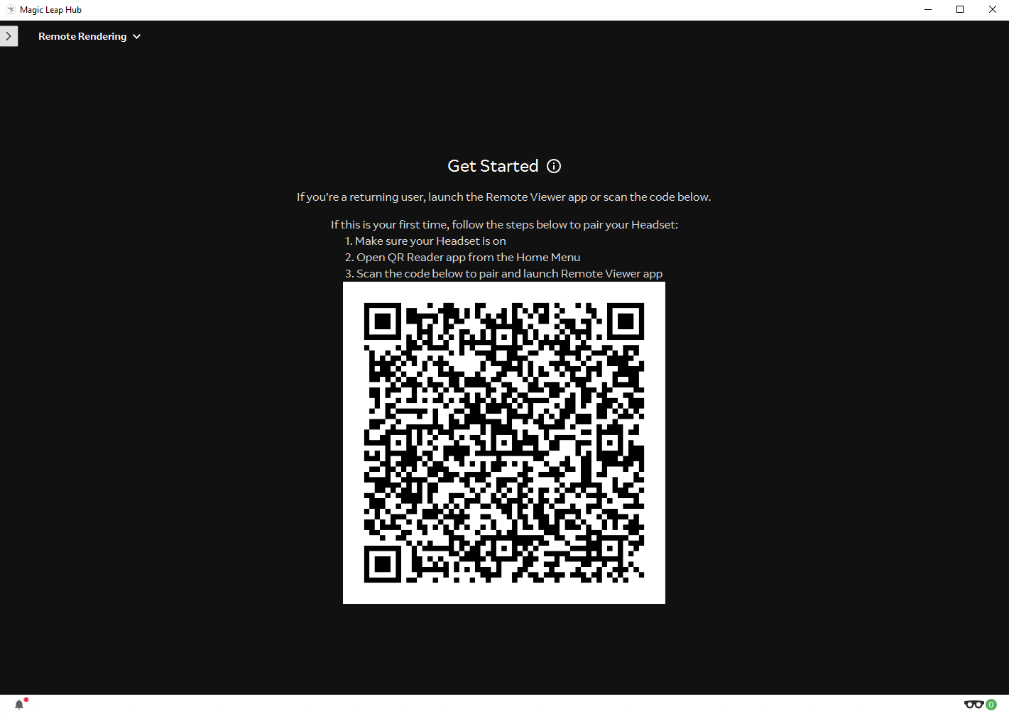 Remote Render Setup | MagicLeap Developer Documentation