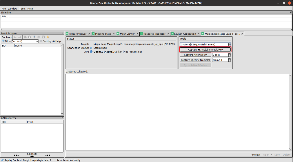 RenderDoc | MagicLeap Developer Documentation