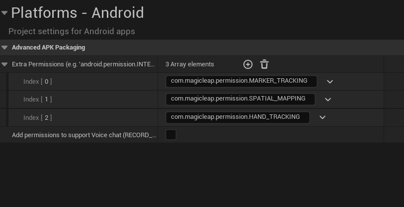Permissions | MagicLeap Developer Documentation