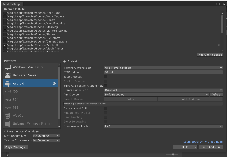WebRTC | MagicLeap Developer Documentation