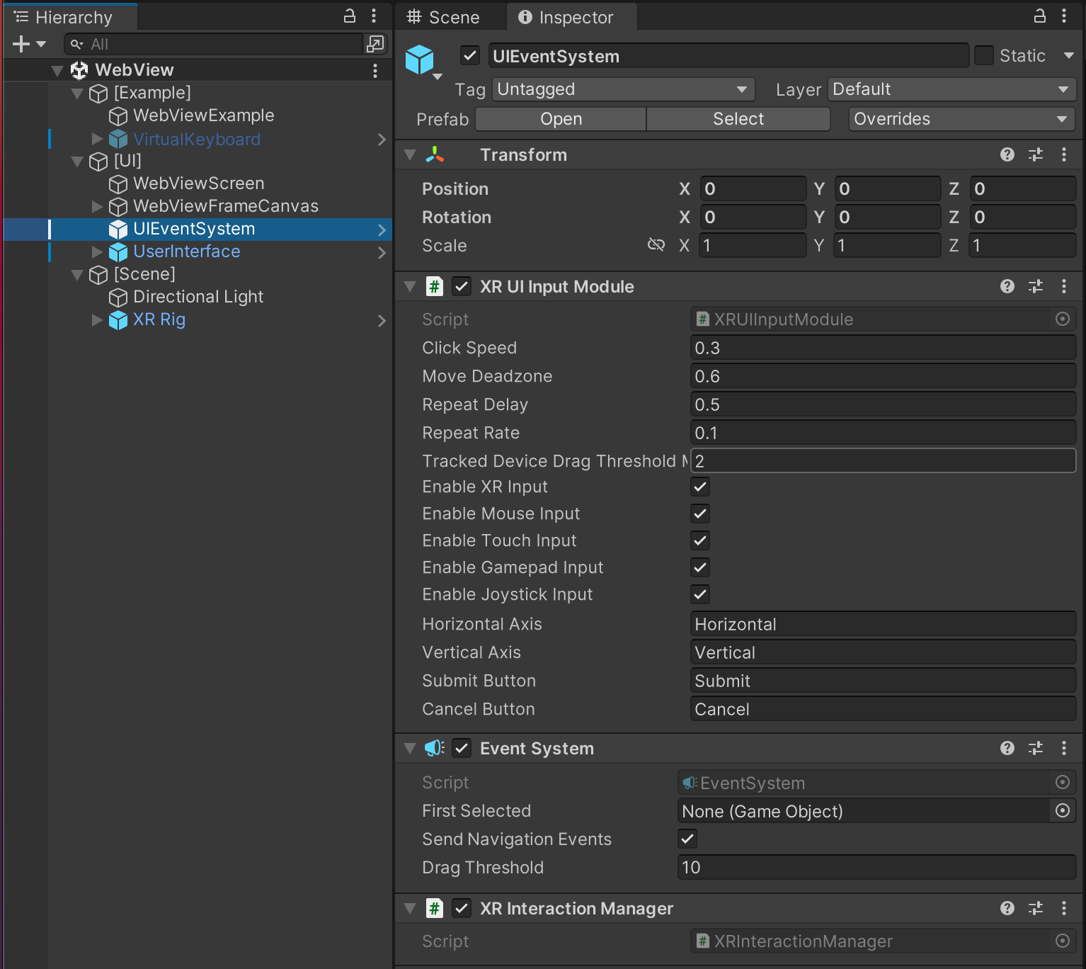 WebView | MagicLeap Developer Documentation